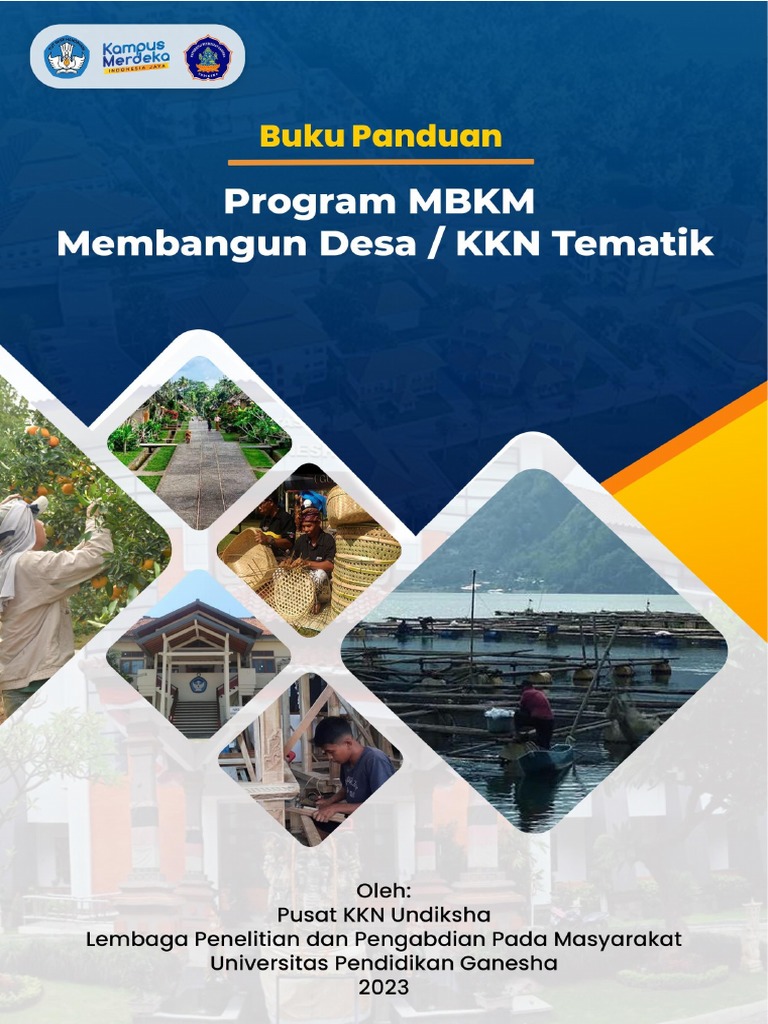10 Buku Panduan MBKM Membangun Desa KKN Tematik 2023-4 | PDF