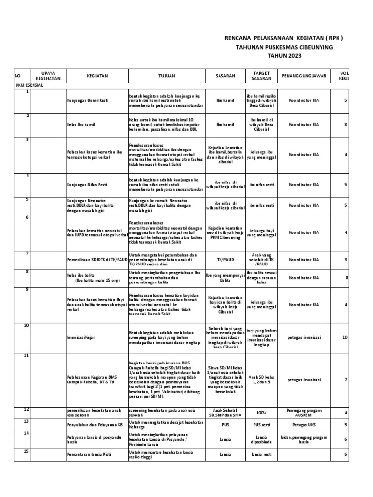 Ruk Bidan Desa 2022 | PDF