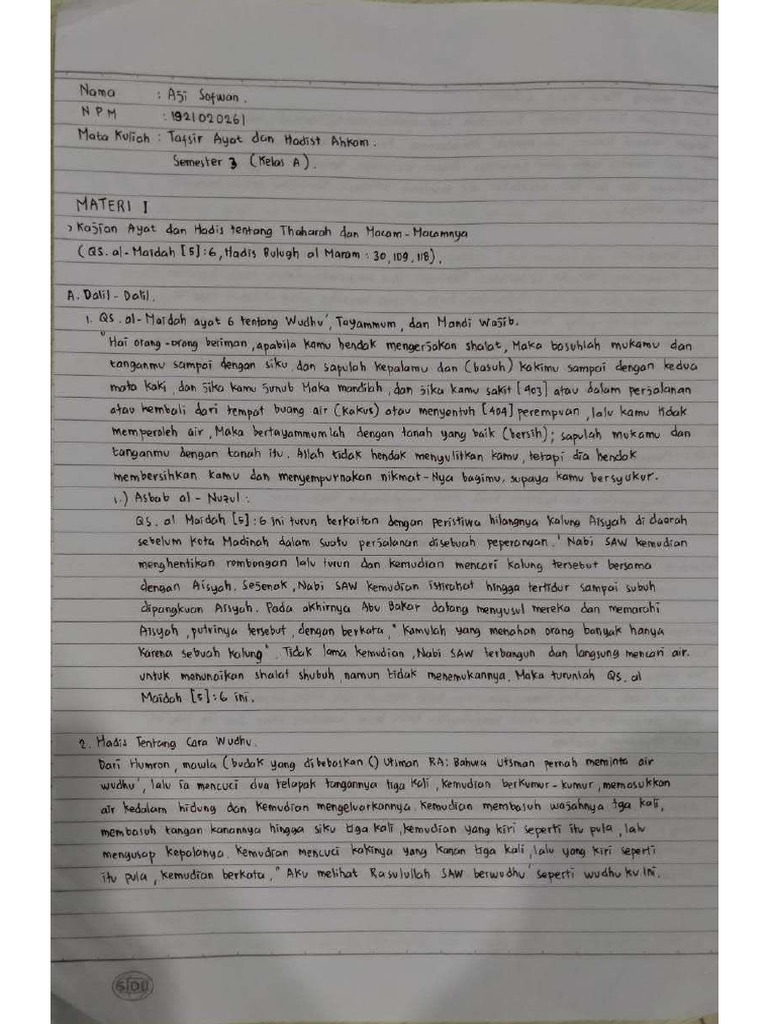 Aji Sofwan 1921020261 2 | PDF