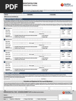 UTI Mutual Fund Bank Details Change Form | PDF | Cheque | Banks
