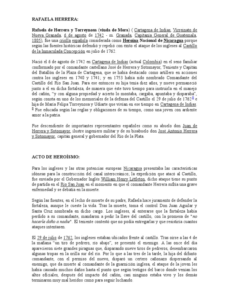 Rafaela Herrera | PDF | Militar