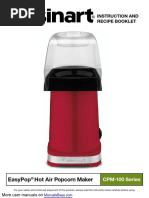 Sunbeam Popcorn Maker Instructions | PDF | Brand | Business