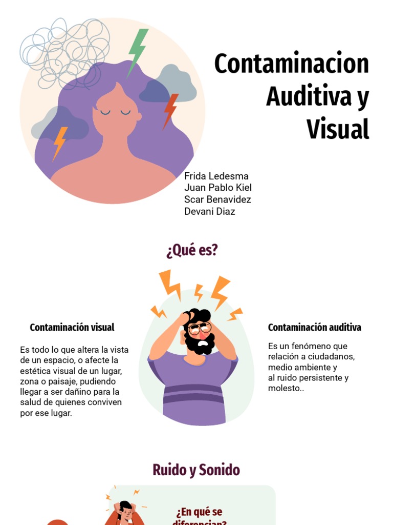 Contaminacion Visual | PDF | Sonido | ruido