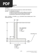 Dyke Wall Design (ACI) | PDF | Nature | Mechanical Engineering