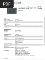 Schneider Electric - Easy-Harmony-ET6 - HMIET6400 | PDF | Touchscreen | Computing