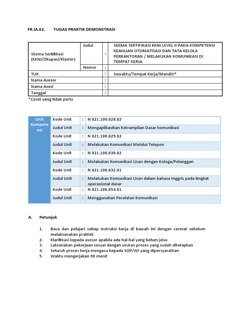 Soal LATIHAN SKEMA KLASTER 2 | PDF | Komputer
