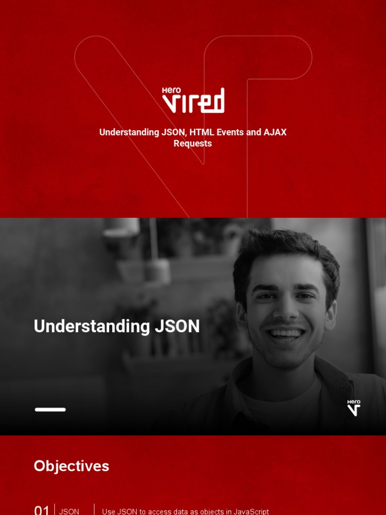 Understanding Json Html Events And Ajax Requests Pdf Ajax Programming Html 9027