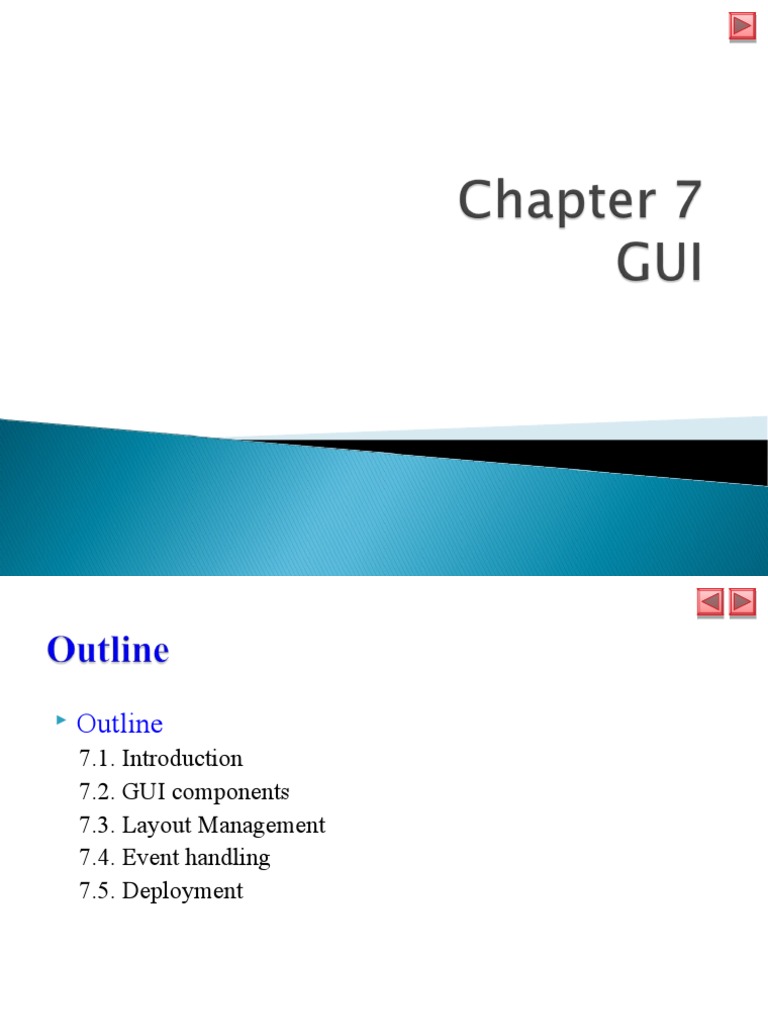Lecture 4 Pdf Class Computer Programming Graphical User Interfaces