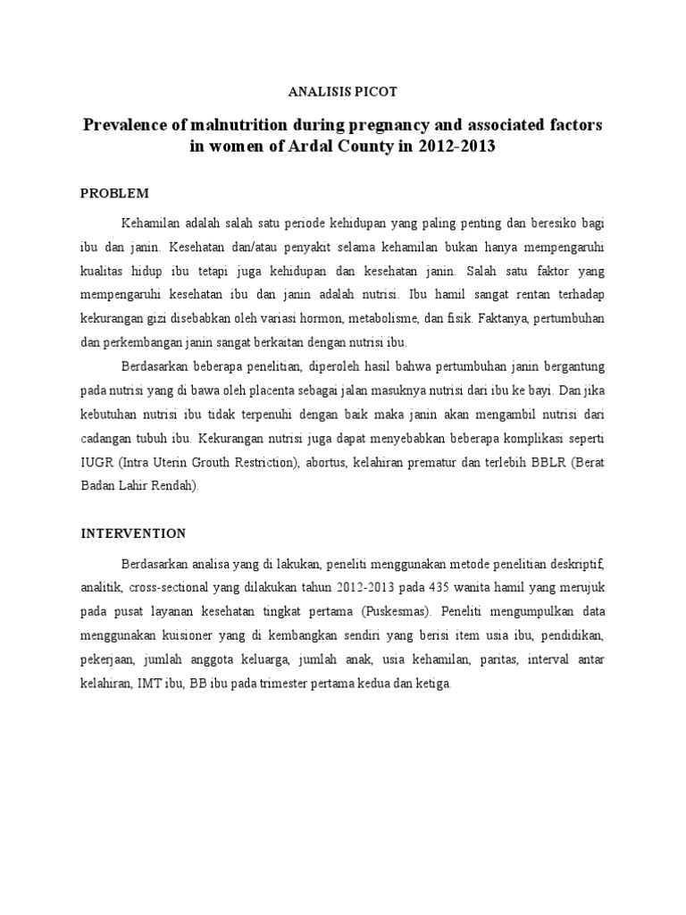 Analisis Picot | PDF