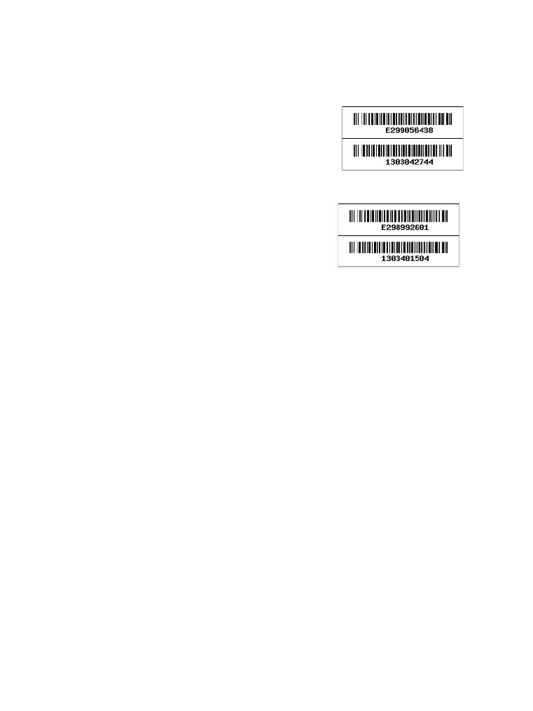 Bar Code - 01 | PDF