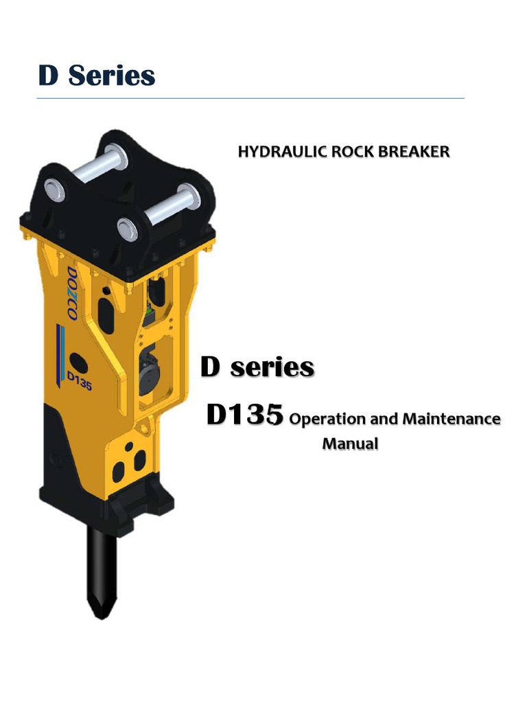 Dozco D135 Op - PM | PDF | Piston | Valve