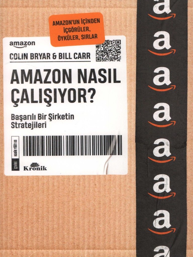 Colin Bryar - Amazon Nasıl Çalışıyor | PDF