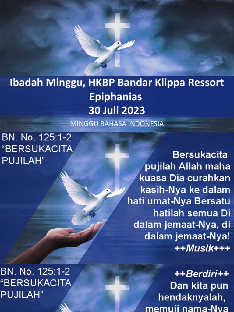 Dove Holy Spirit PowerPoint Templates | PDF