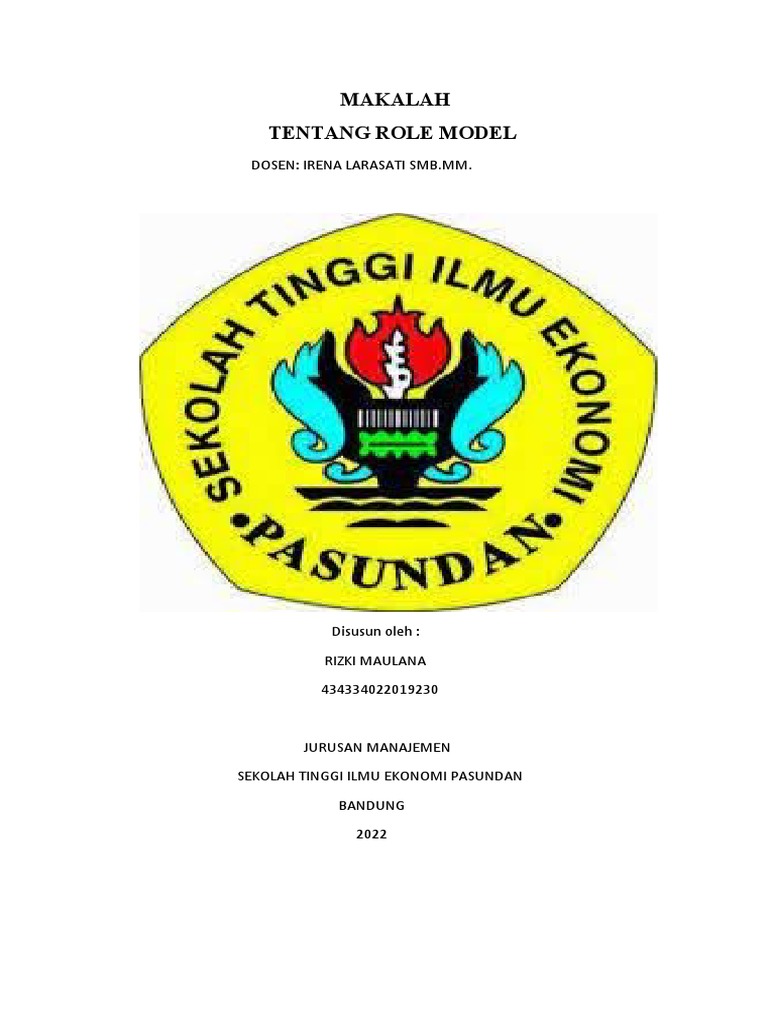 Makalah Role Model | PDF