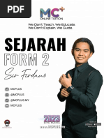 Nota Bab 2 Sejarah Tingkatan 2 | PDF