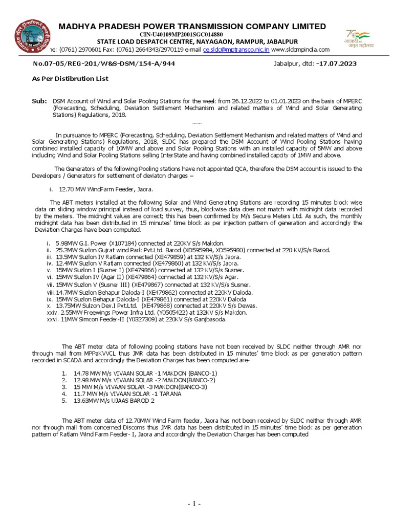 G Web Files Re DSM Files Issuedon 17-07-2023 From-26-12-2022-To-01-01 ...