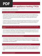 PAT Testing Certificate | PDF | Power Engineering | Electrical Equipment