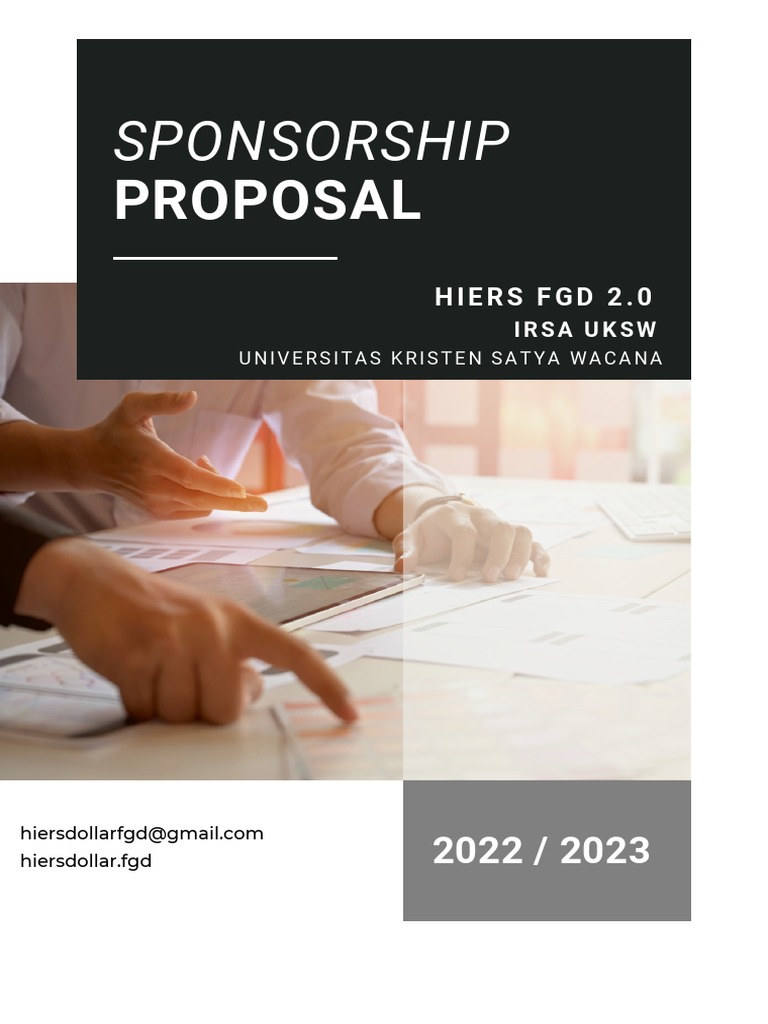 Proposal Sponsorship Hiers FGD 2.0 | PDF