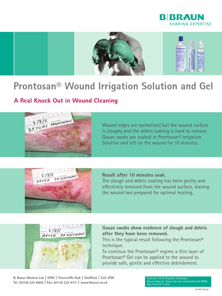 Prontosan IFU | PDF | Wound | Health Sciences