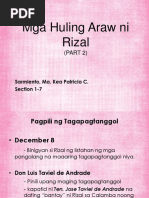 Saan Binaril Si Jose Rizal | PDF
