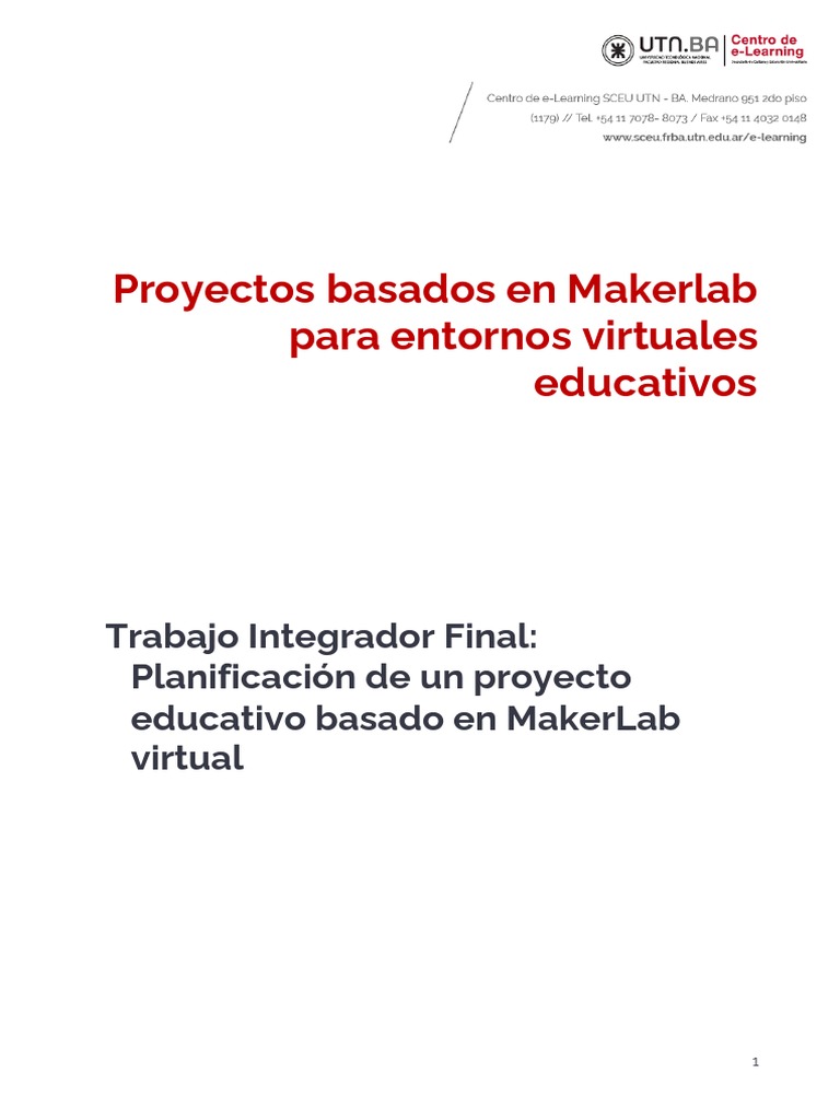 Trabajo Integrador Final | PDF | Aprendizaje | Informática