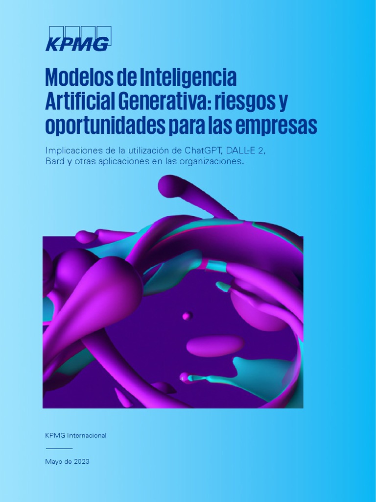 Informe IA Generativa, Riesgos y Oportunidades para Las Empresas | PDF | Inteligencia artificial ...