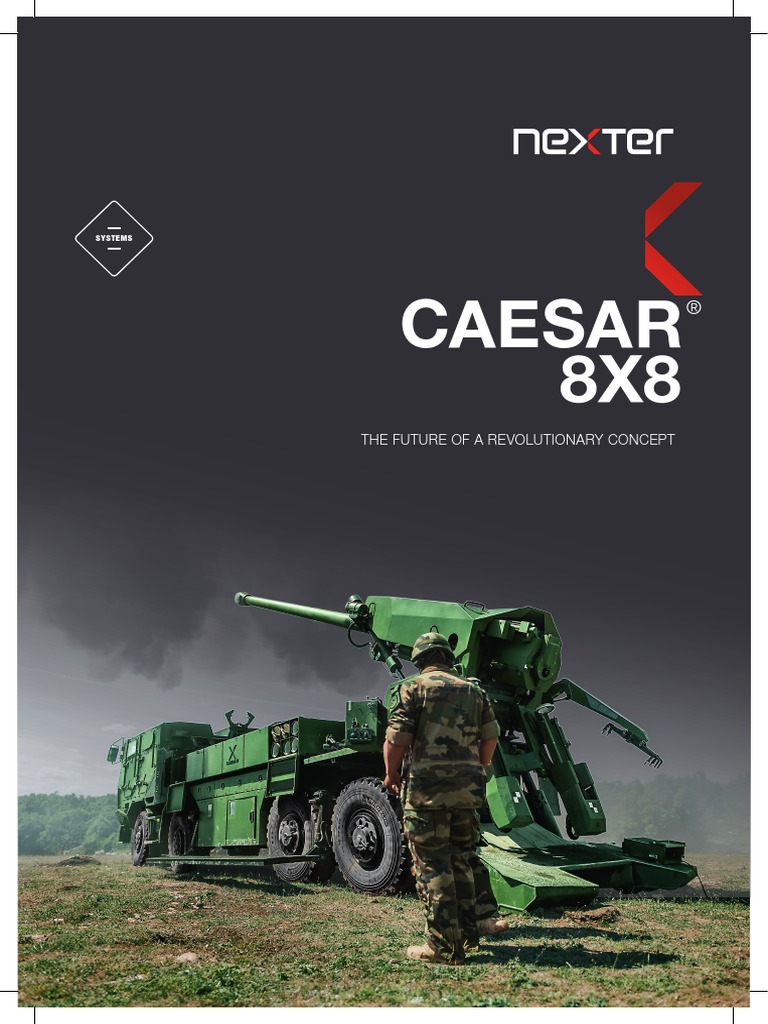 Caesar 8X8 en | PDF | Artillery | Projectile Weapons