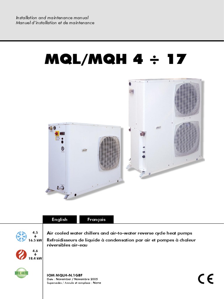 Airwell MQH12 IOM MQLH N 1GB Installation | PDF | Firefighting | Personal Protective Equipment