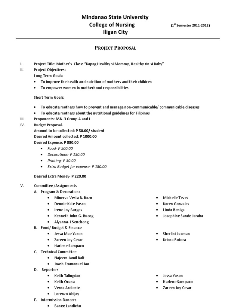 MSU - CHN Project Proposal | PDF