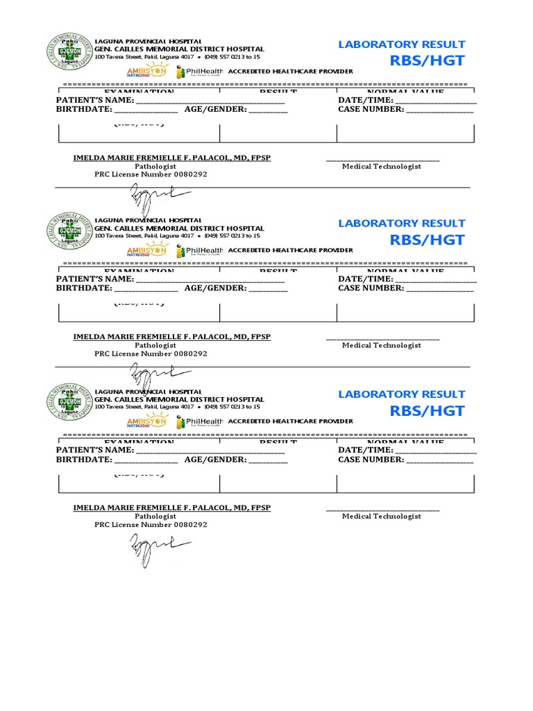RBS Form 2022 New | PDF | Health Sciences | Medical Specialties