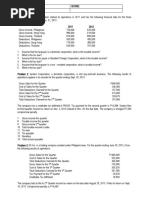 Creditable Withholding Tax Rates Table | PDF | Withholding Tax | Income Tax