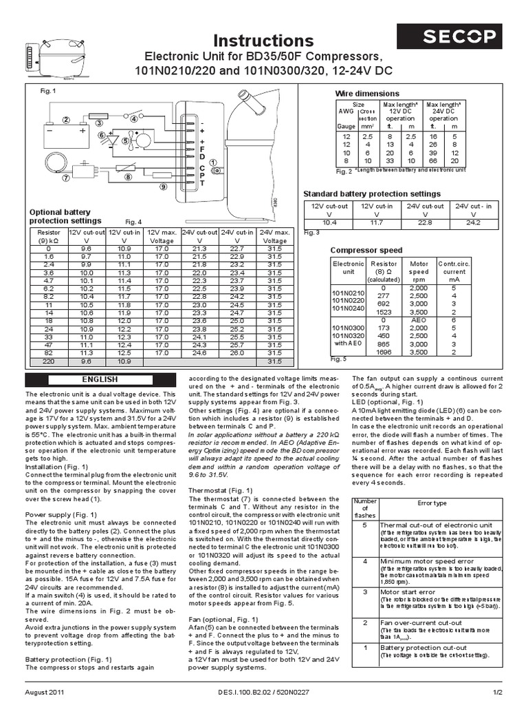 Modul Elektroniczny Secop Do bd35f I bd50f | PDF | Thermostat ...