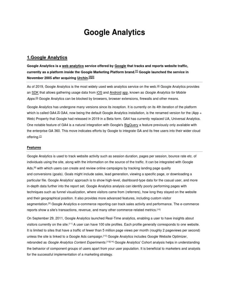 2.google Analytics | PDF | Digital Marketing | World Wide Web