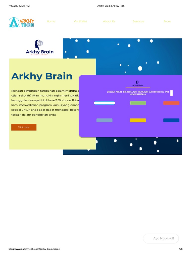 Arkhy Brain - ArkhyTech | PDF