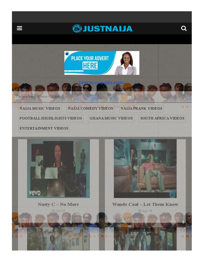 Justnaija Com Video | PDF | Music Industry | Entertainment
