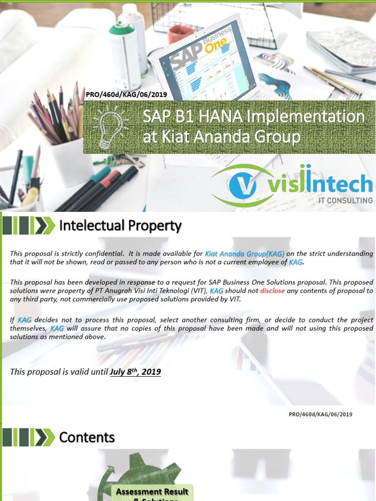 460d-Proposal Implementasi SAP B1 HANA-KAG-06 19 | PDF | Inventory ...