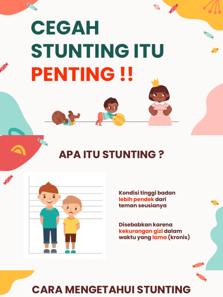 Cegah Stunting: Penting dan Efektif | PDF | Pengembangan Diri | Gaya Hidup