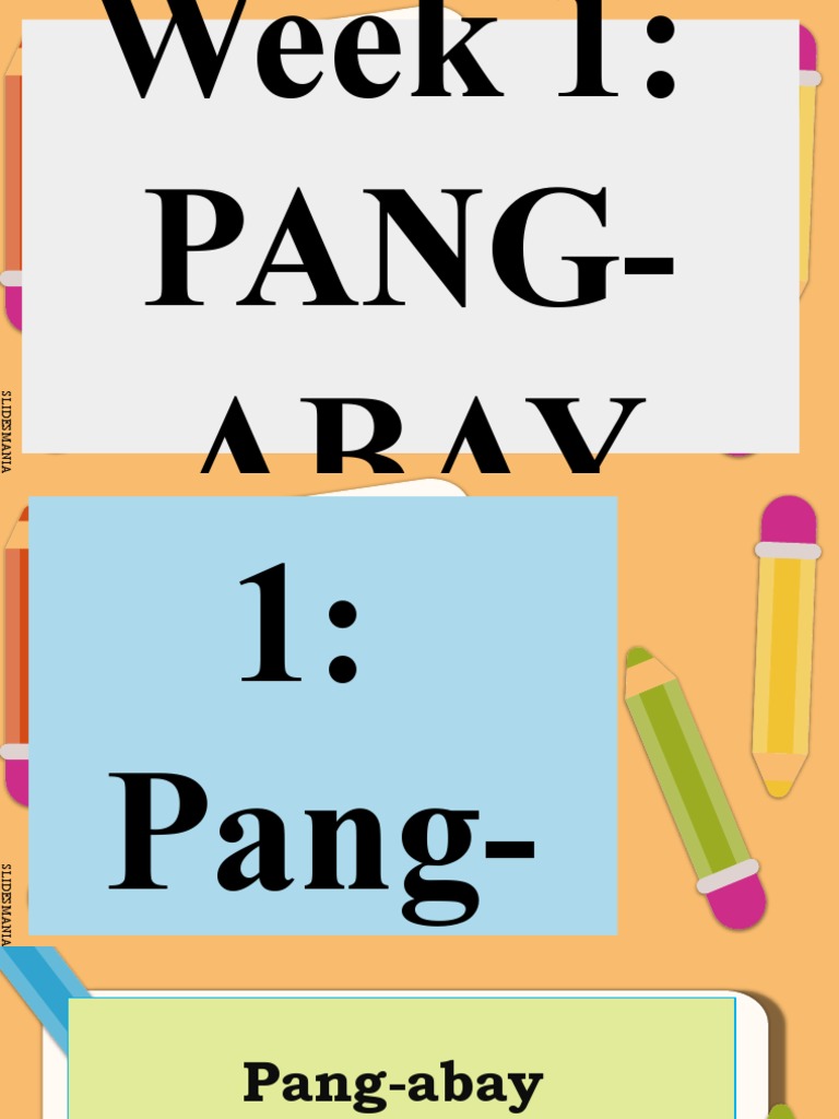 Filipino 4 - Quarter 3 - Week 1 | PDF