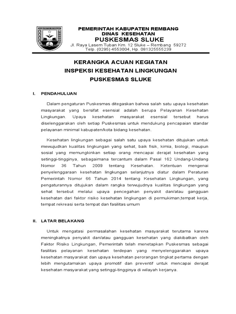 Kerangka Acuan Ikl TPP 2023 | PDF