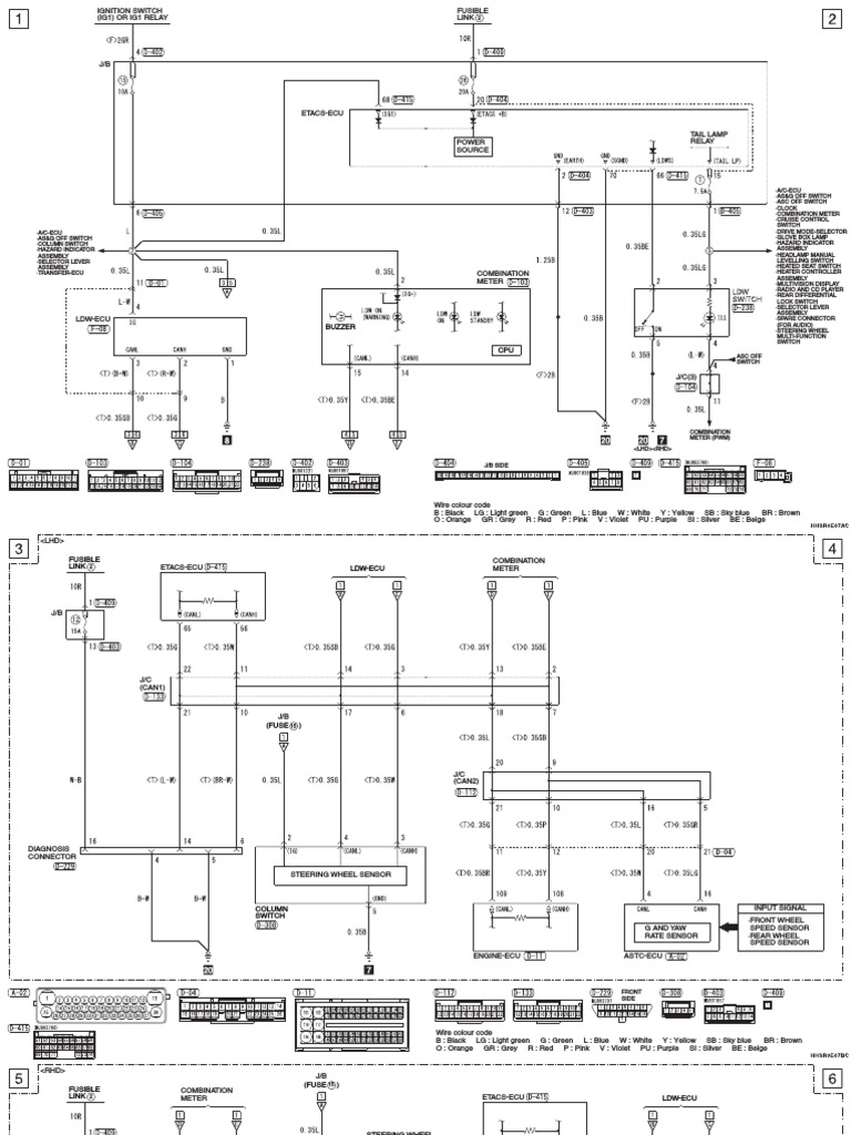 LANE DEPARTURE WARNING SYSTEM (LDW) l200 | PDF | Switch | Color