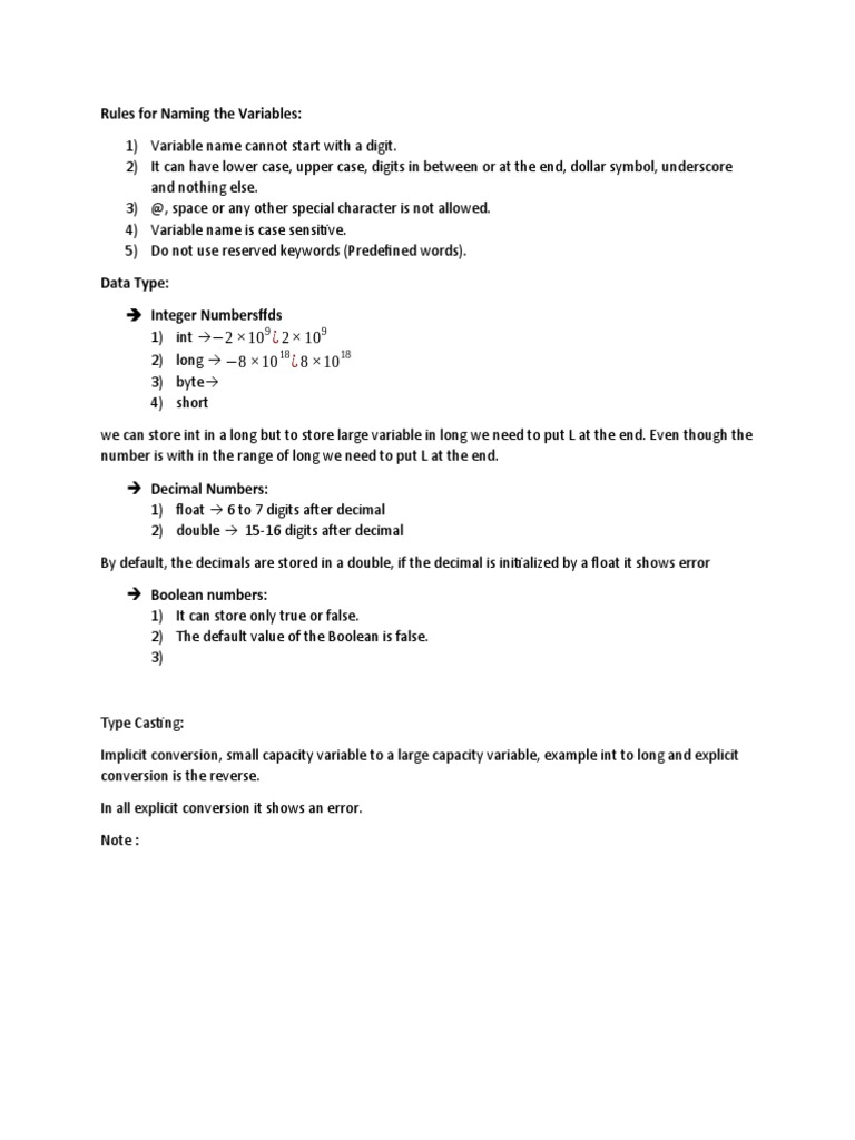 Data Types Pdf Data Type Integer Computer Science