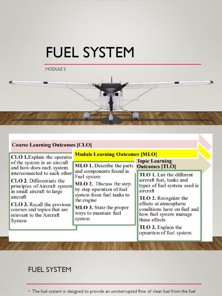 Aircraft System Prelim Module 2 Fuel System Revised | PDF