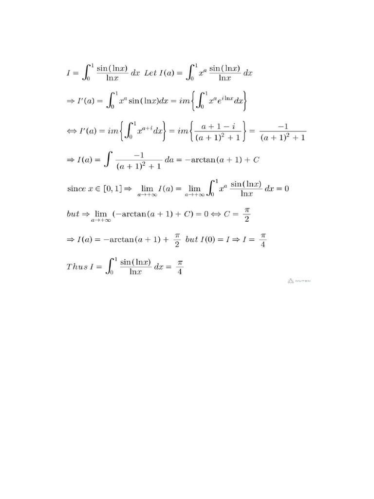 Intégral Difficile | PDF