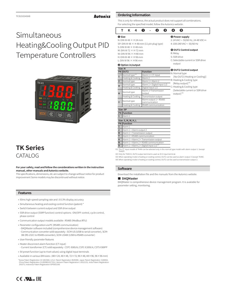 TK en Tcd210240ab 220221 Catalog W | PDF | Thermocouple | Parameter (Computer Programming)
