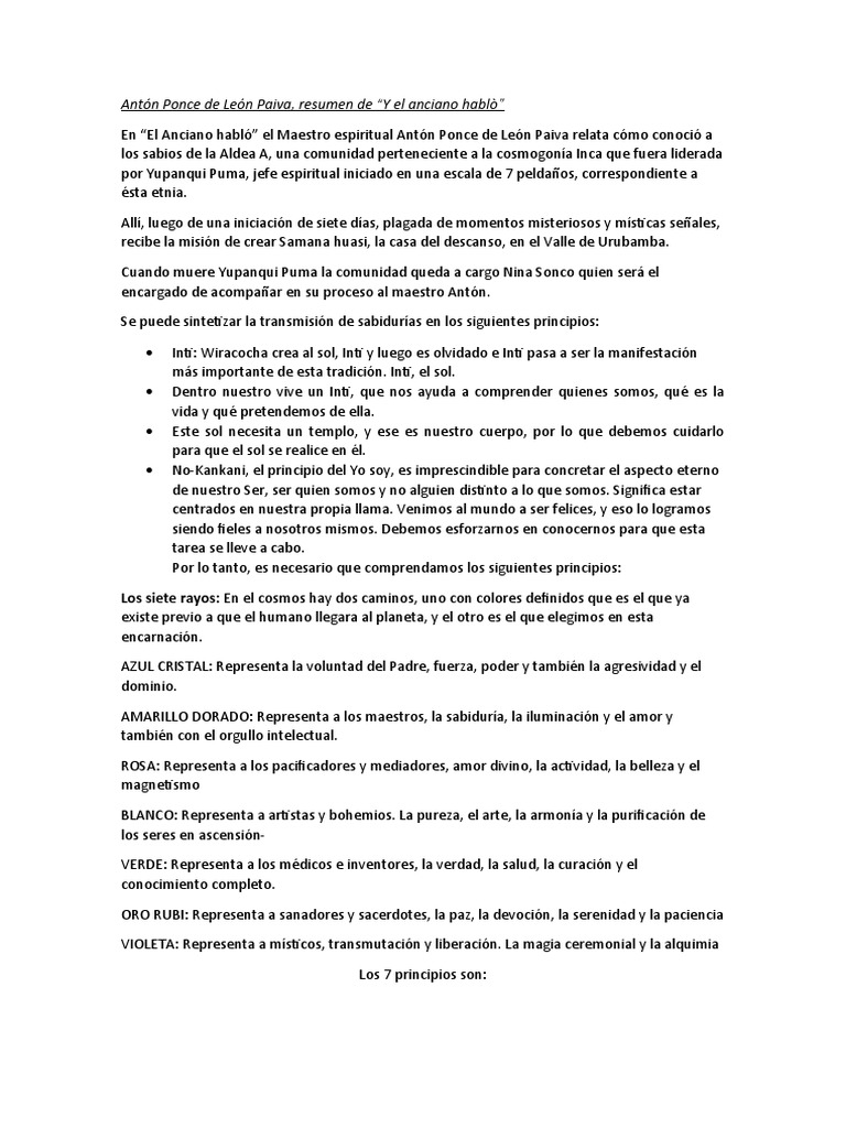 Antón Ponce de León Paiva | PDF | Amor | Conocimiento