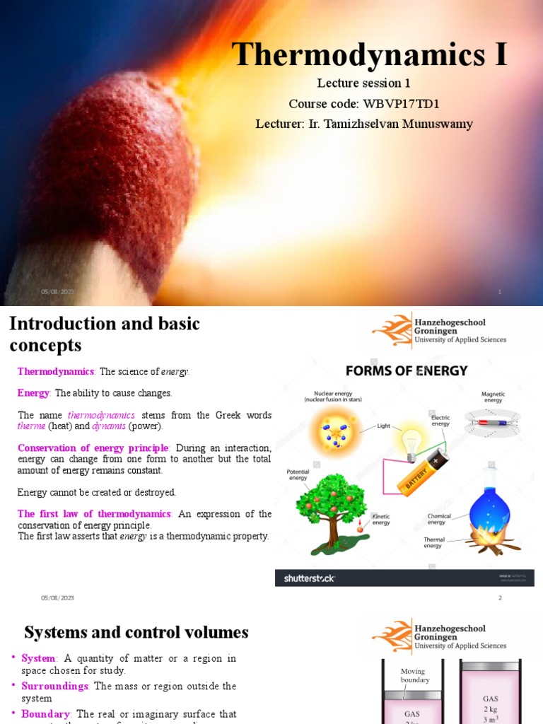 Thermodynamics I 2 | PDF | Heat | Thermodynamics