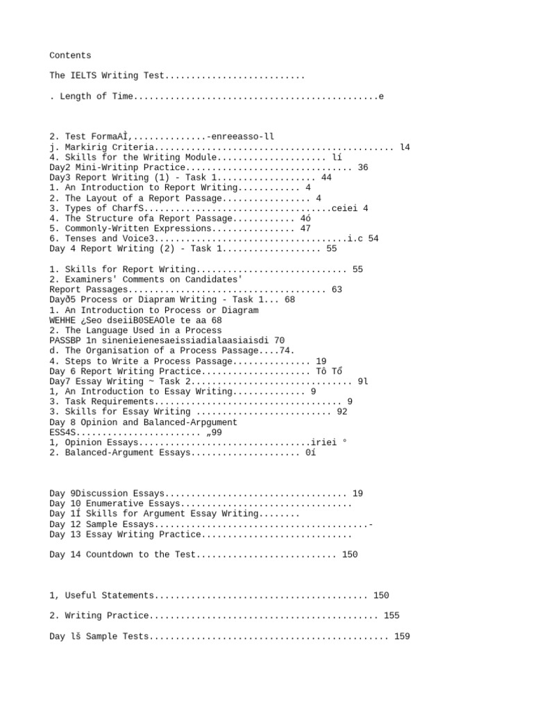 15 Days Practice For IELTS Writing | PDF | Paragraph | Bus