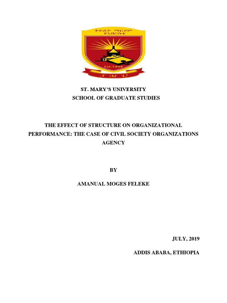 Amanual Moges Final Thesis | PDF | Statistics | Methodology