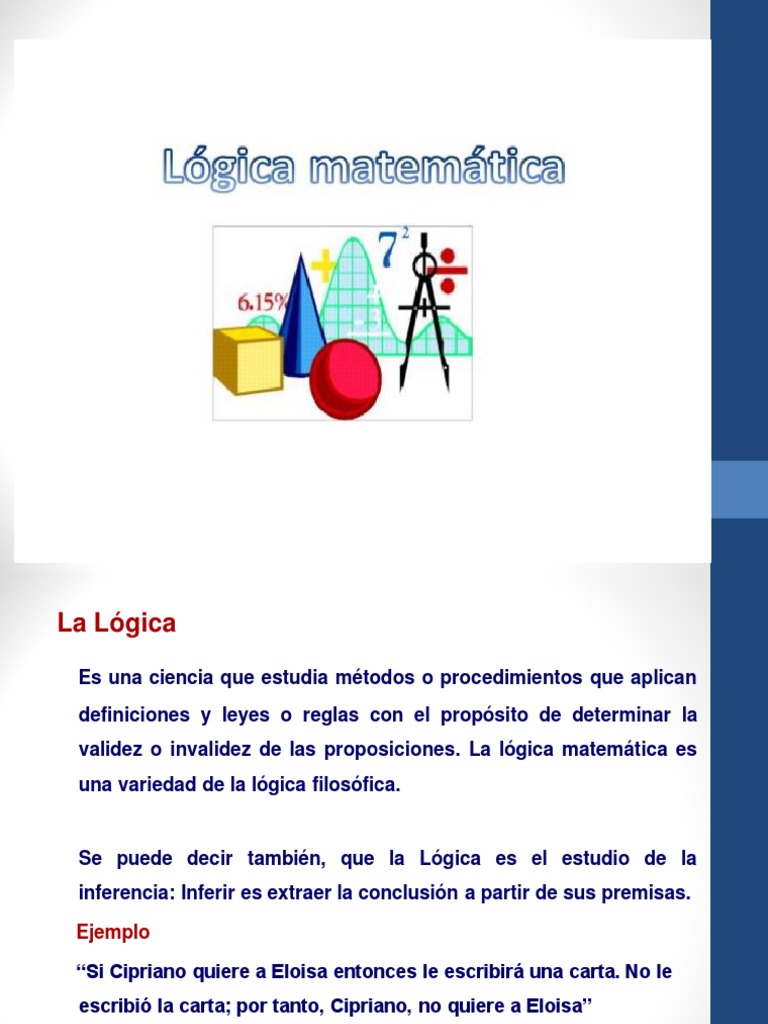Logica de Proposiciones | PDF | Proposición | Lógica matemática