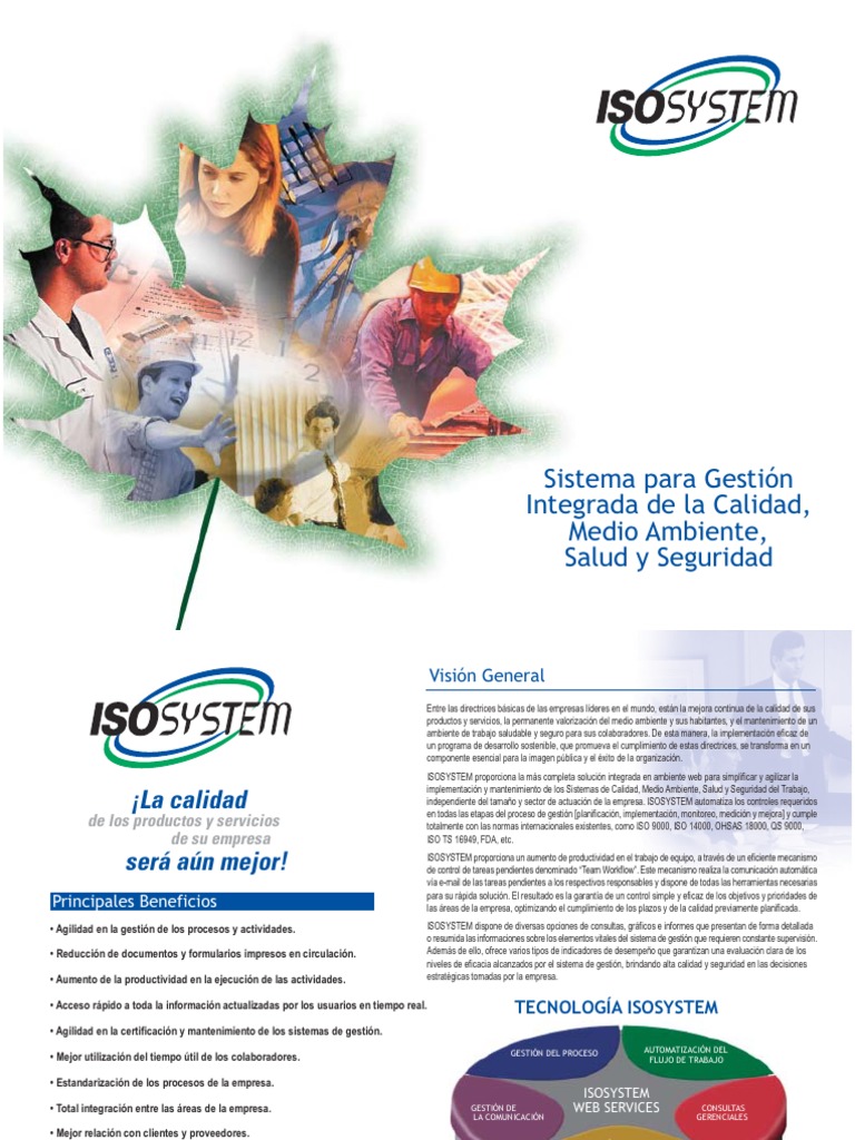 Catalogo ISOSYSTEM | PDF | Calidad (comercial) | Software